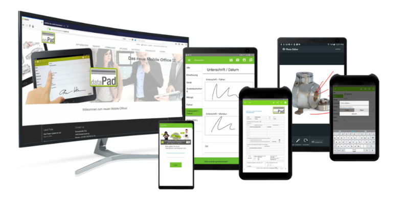 Digitale Formulare - Eine App. Alle Formulare | dataPad®