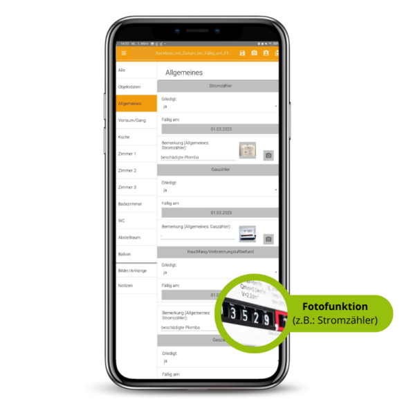 App - Digitale Wohnungsübergabe - Einfach mit dataPad®