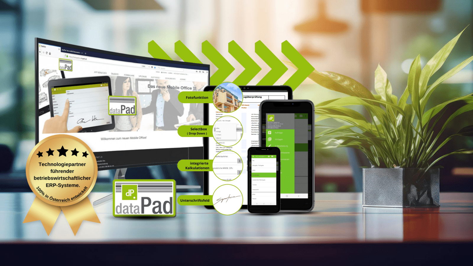 Kostenfrei testen - dataPad GmbH